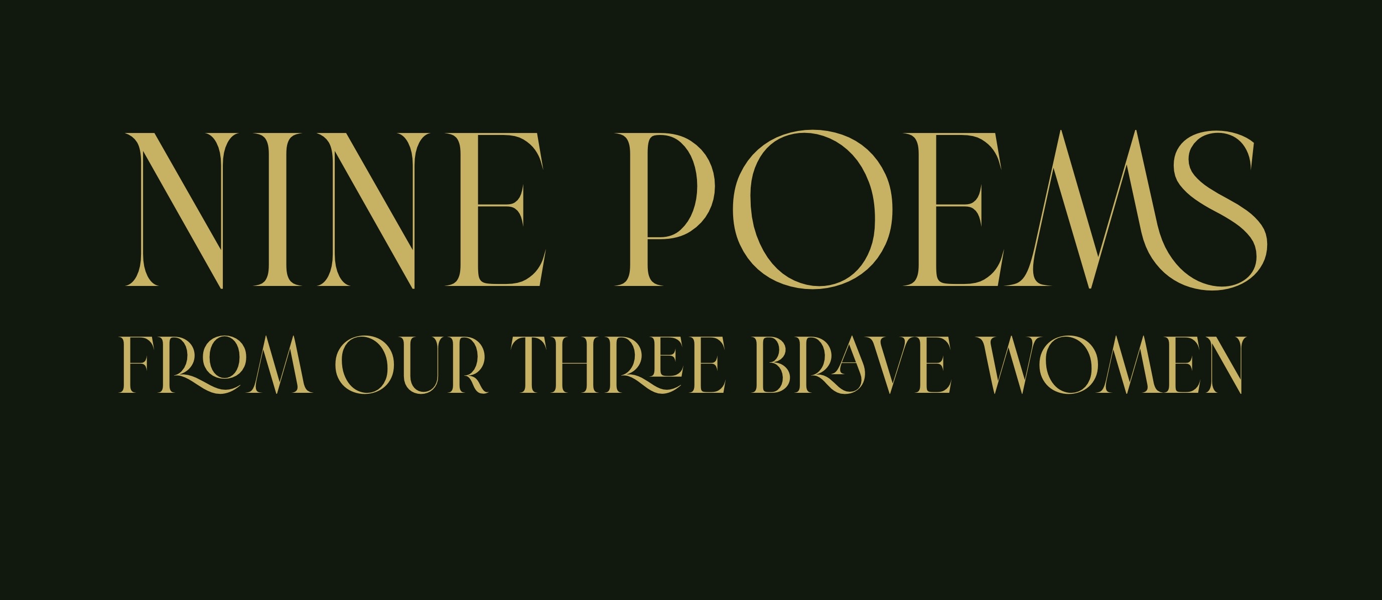 In Celebration of One Year of ‘Three: A Tale of Brave Women and the ...